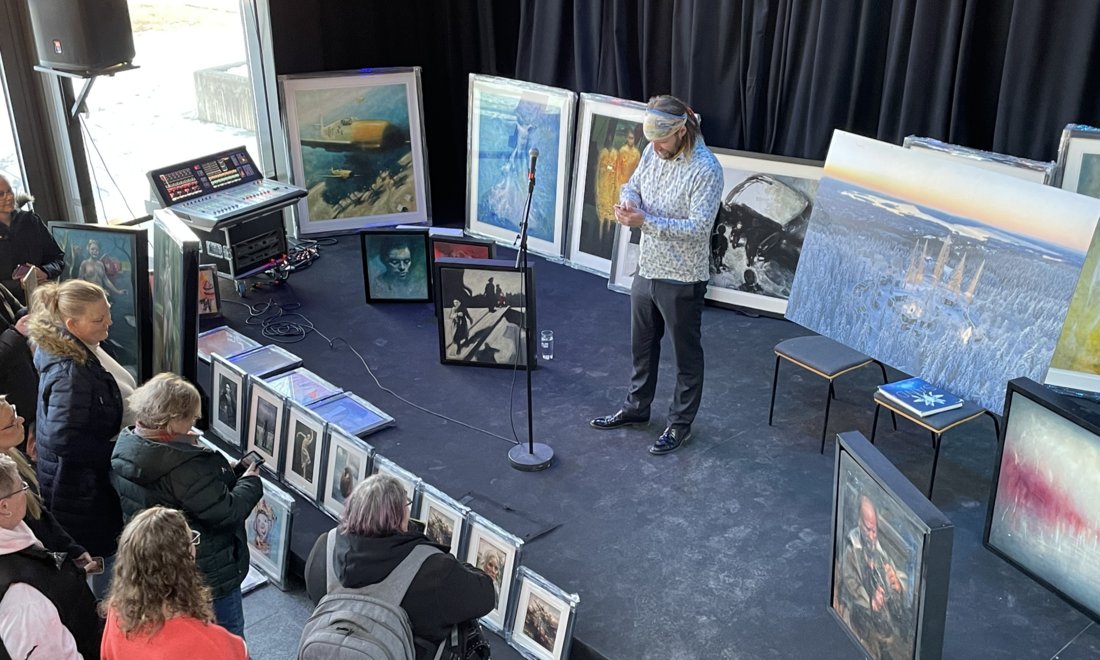 Pop up-utstilling med Vebjørn og Aune Sand - Indre24