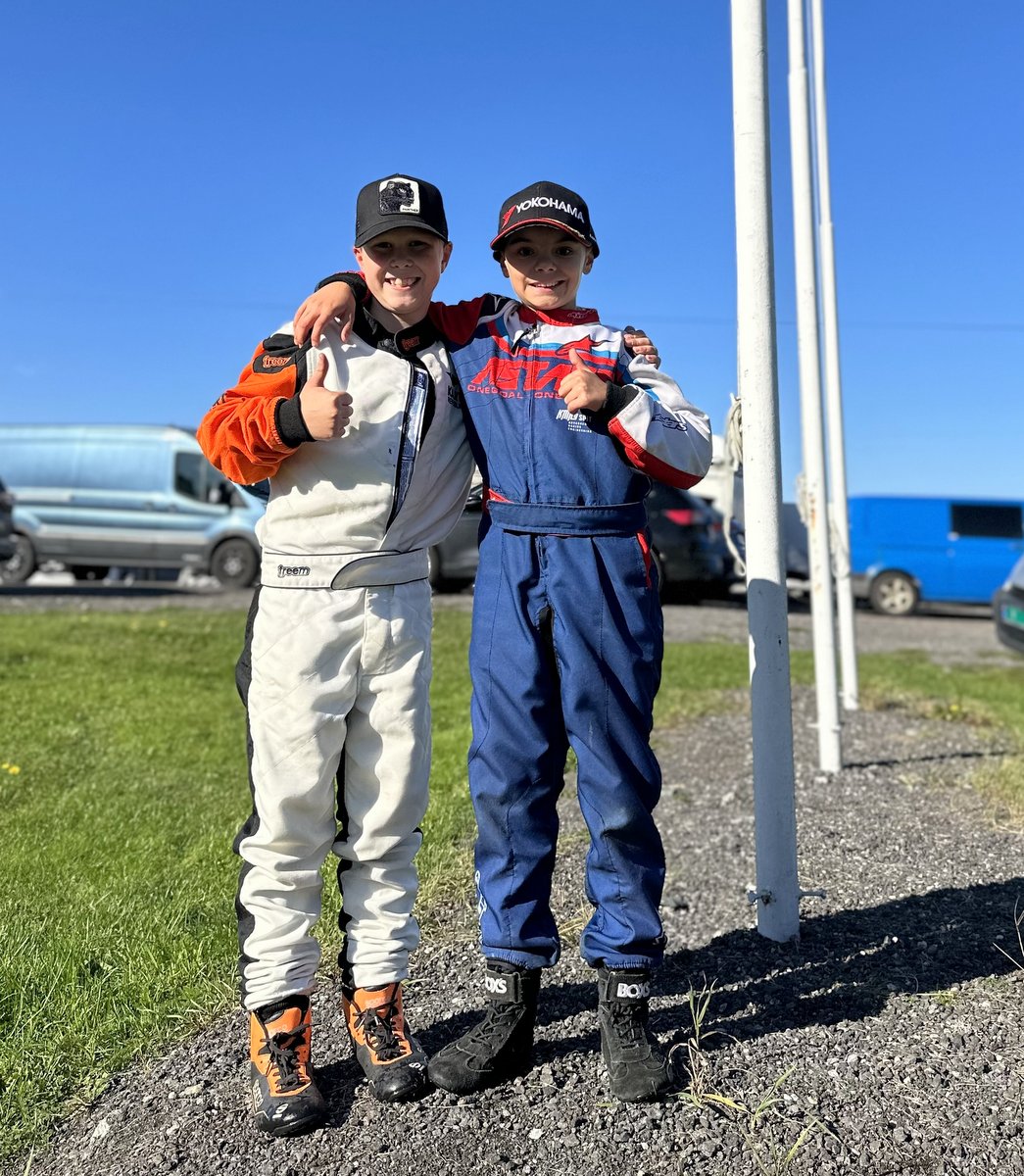 10-åringene Adrian og Endre vant utholdenhetsløp - Indre24