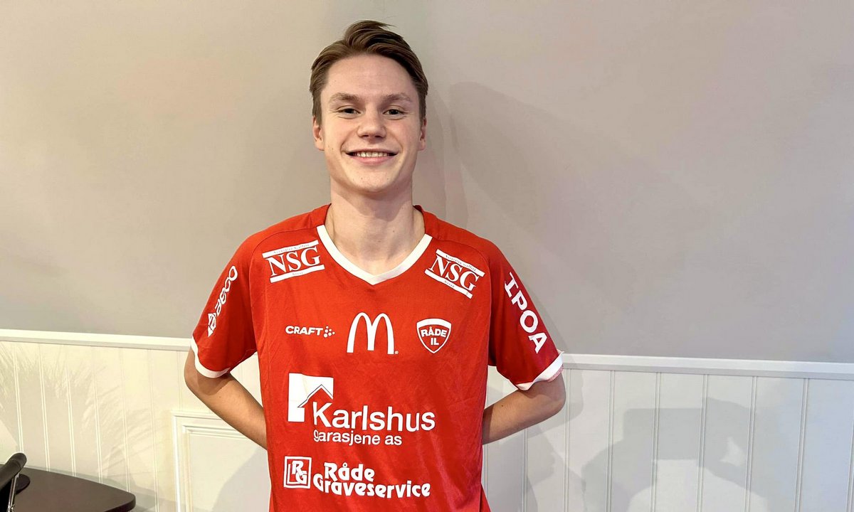 Martin (21) har signert for Råde - Indre24